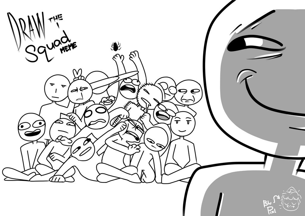 how to draw lol meme