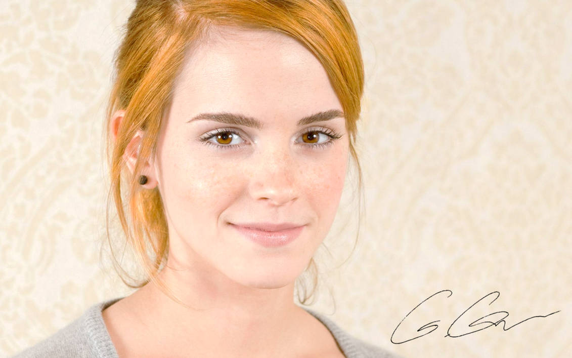 Ginger Emma Watson by OoCuckoo on DeviantArt