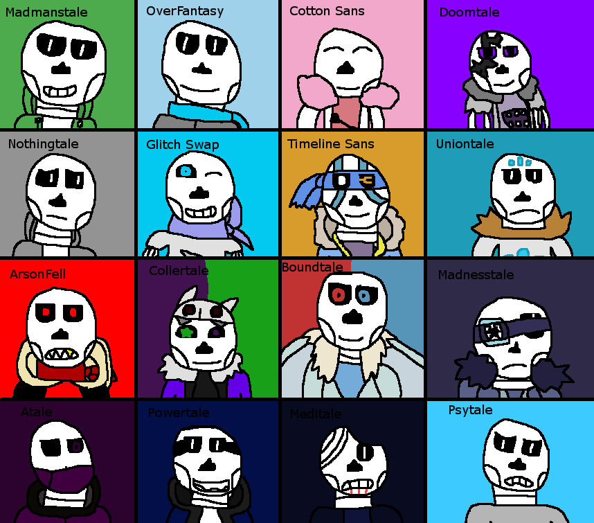 Lesser known AU San Squares by Shadowstar151 on DeviantArt