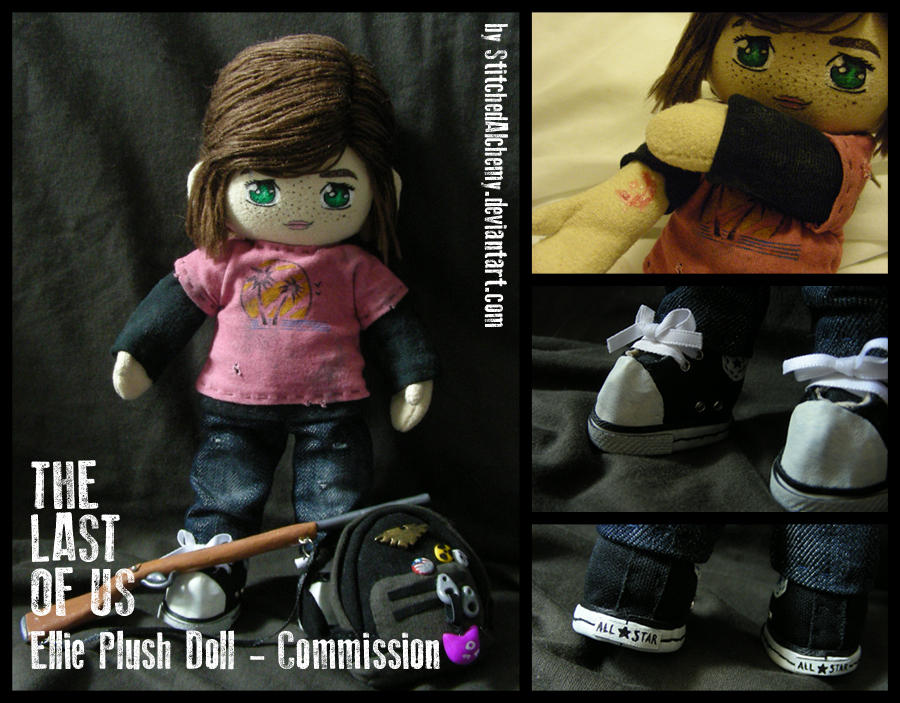 The Last of Us: Ellie Plush Doll [COMMISSION] by StitchedAlchemy on ...