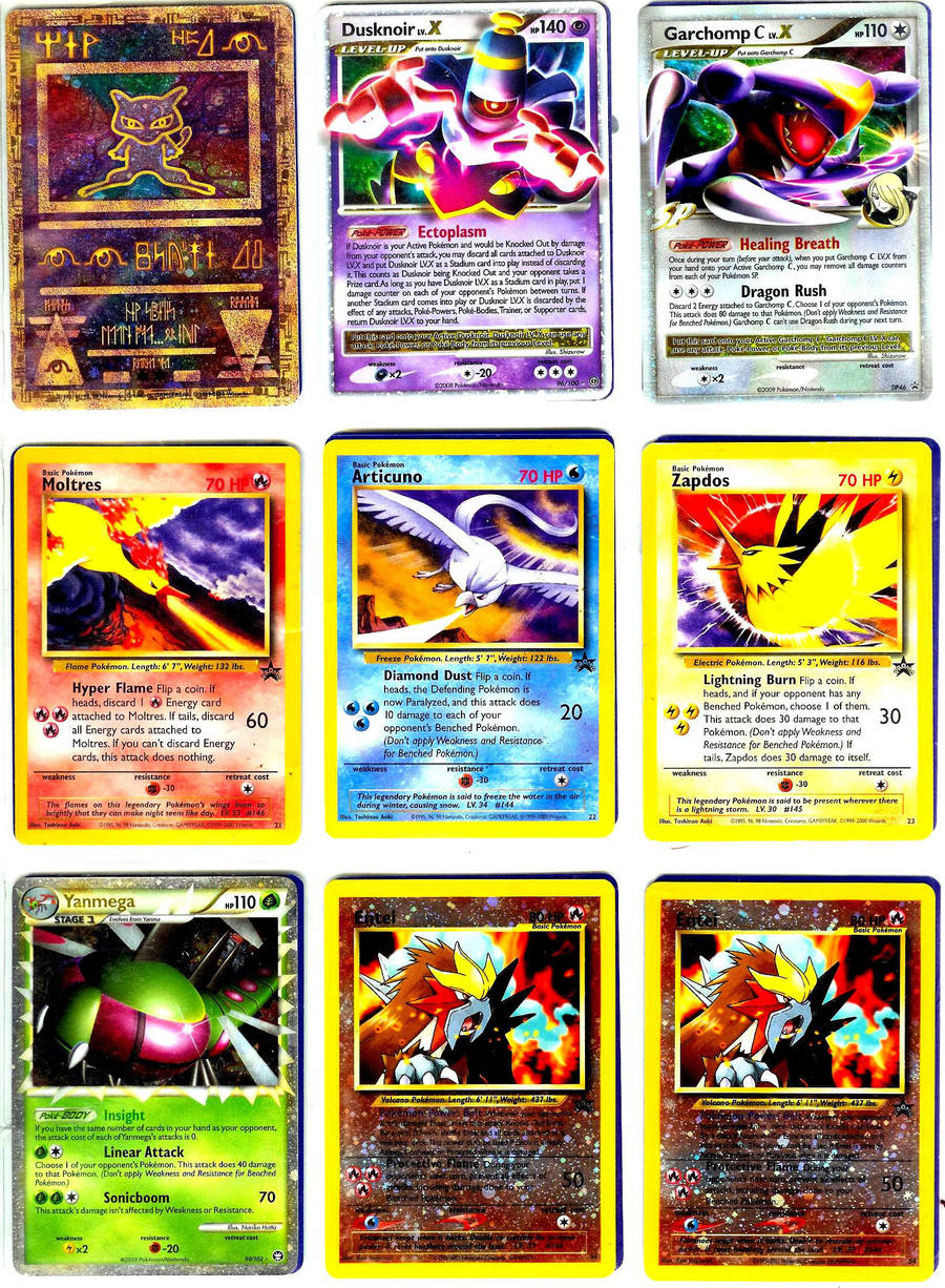 Pokemon Cards #1 by Kisameshark14 on DeviantArt