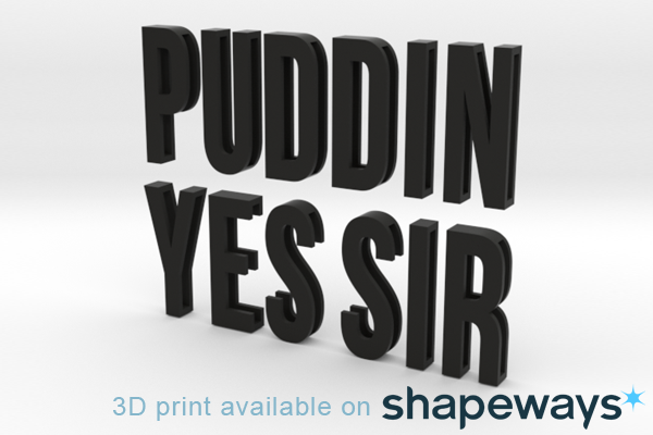 PUDDIN Choker Pattern v.3 by JestaColton on DeviantArt