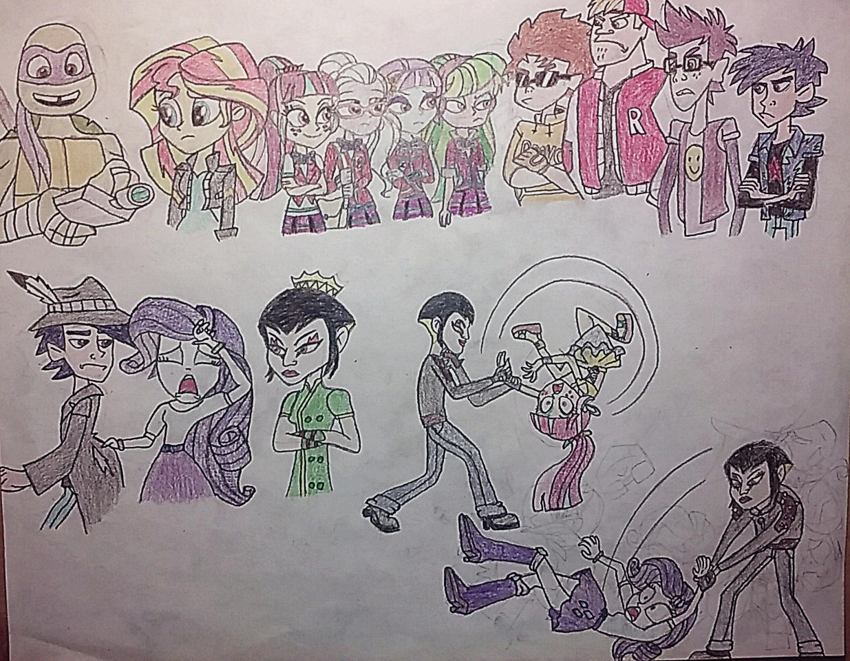 Equestria Ninja Girls: Dance Magic 1 by jebens1 on DeviantArt