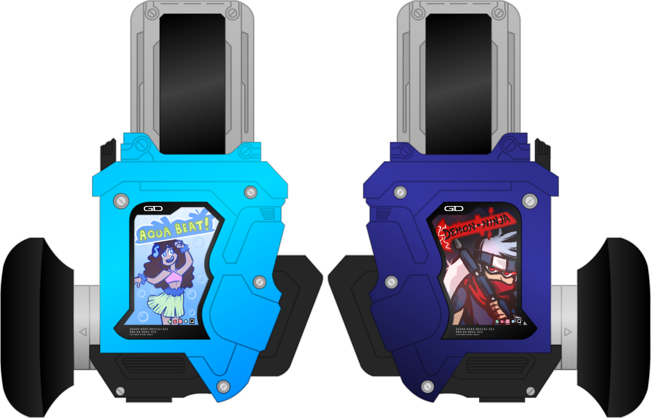 KR Ex-Aid - Gashat Gear Dual Delta by Malunis on DeviantArt
