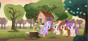 Group Background #10 - CMC Clubhouse by MLP-Vector-Collabs on DeviantArt