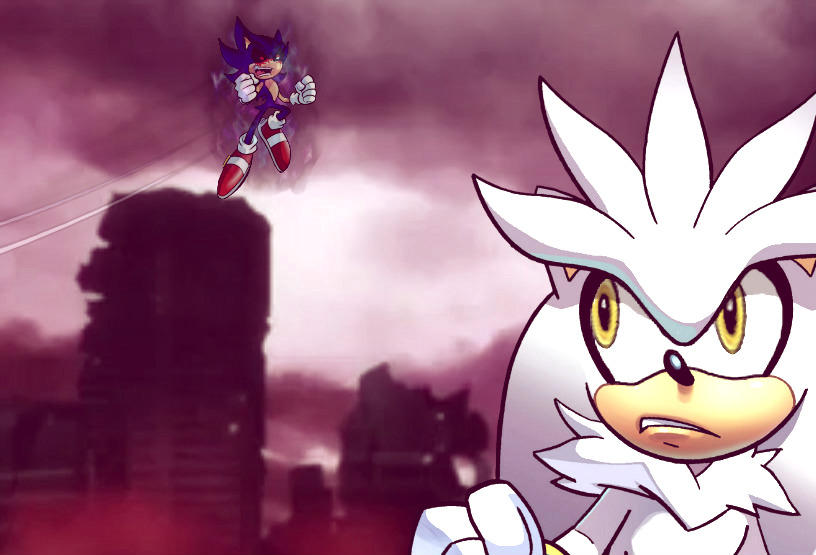 Silver vs Sonic EXE by yugiohplayer on DeviantArt