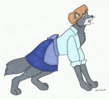 Commission: Katarawolf by cqmorrell on DeviantArt