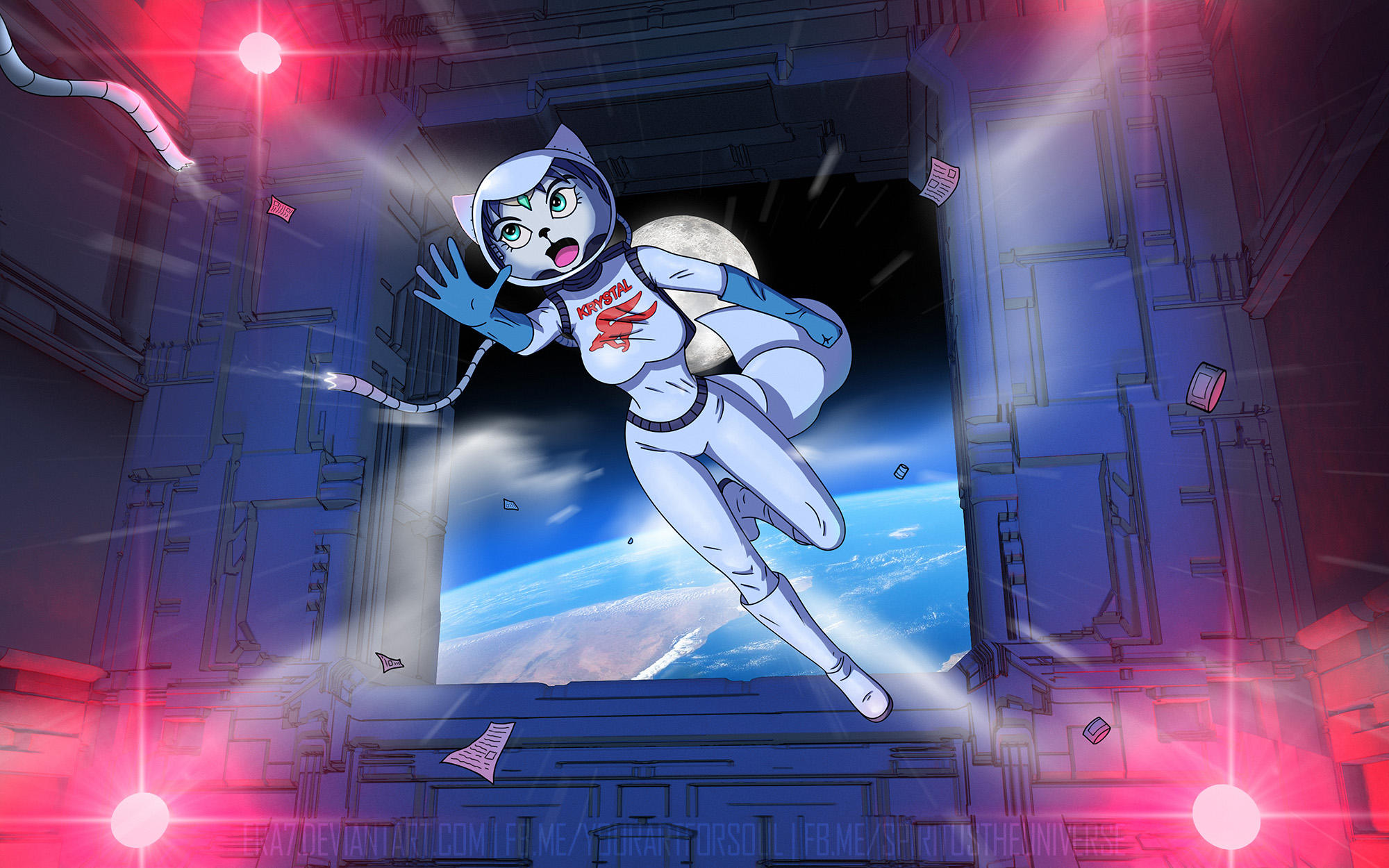 Krystal Star Fox by ERA-7S on DeviantArt