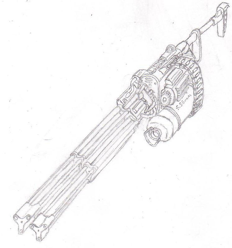 Super Minigun II by Warkom on DeviantArt