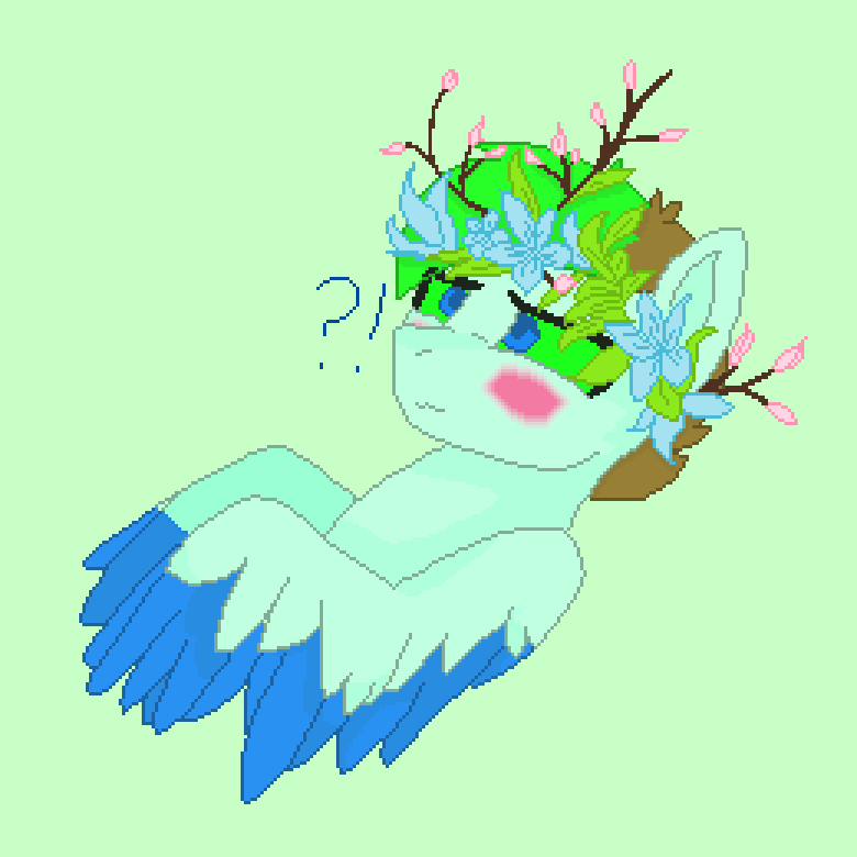 Flowers?! [Pony base] by SakyraTyanChannel on DeviantArt