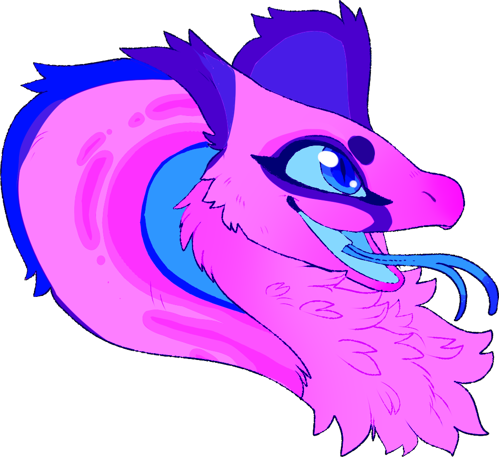 FLUFFY SNAKE (HEADSHOT ADOPT!) by Honey-Beest on DeviantArt