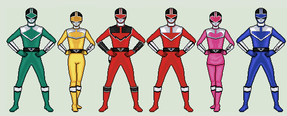 Power Rangers Time Force by vandersonmetal on DeviantArt