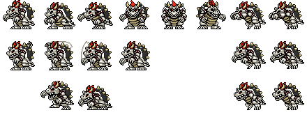 Super Mario Maker - Dry Bowser 16Bit(SMW) Ver by JX444444 on DeviantArt
