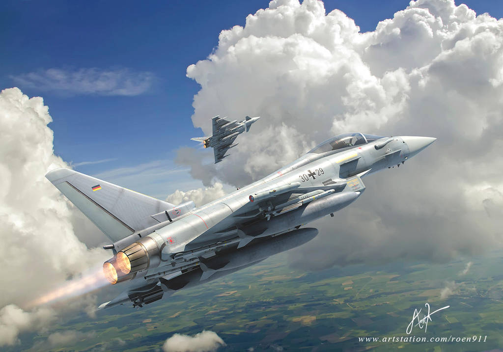 Eurofighter Typhoon by rOEN911 on DeviantArt