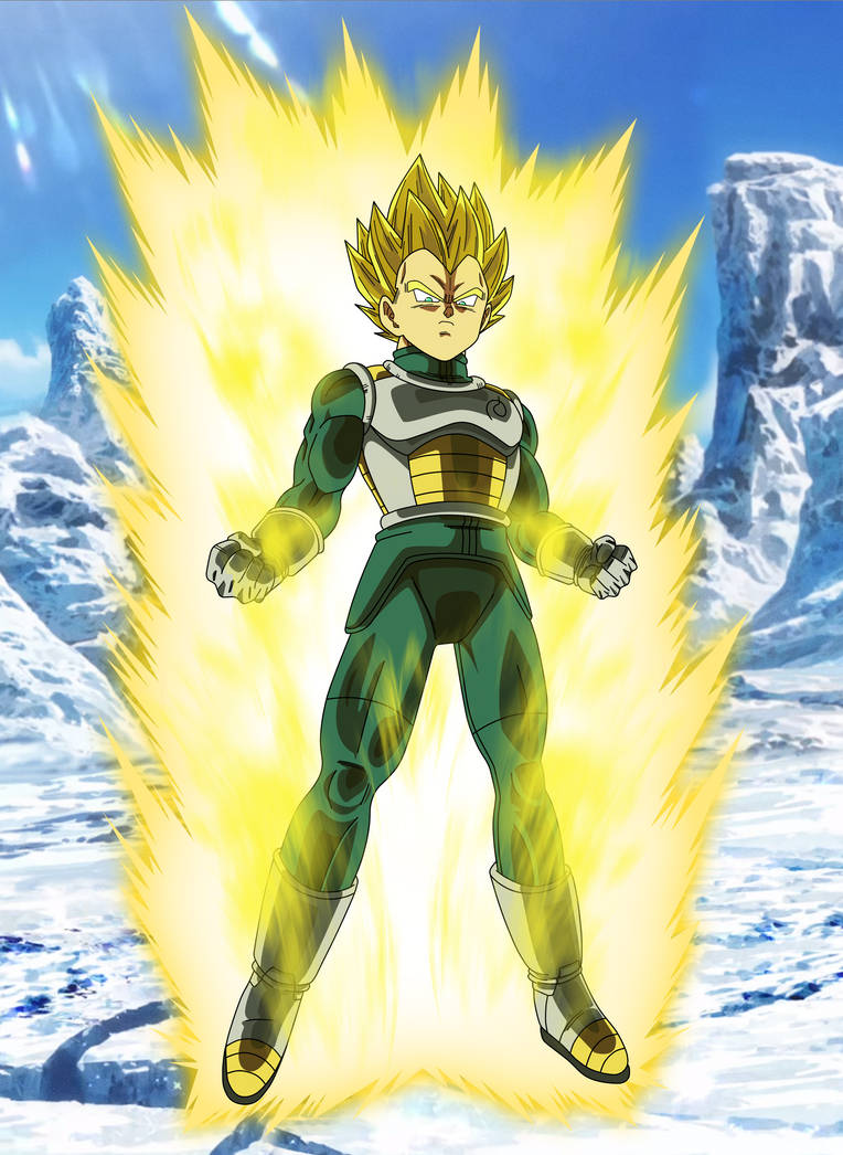 Vegeta Super Saiyan (DBS : Broly) Aura Palette by BenJ-san on DeviantArt
