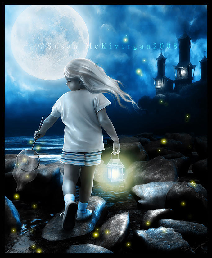 Chasing Fireflies by cosmosue on DeviantArt