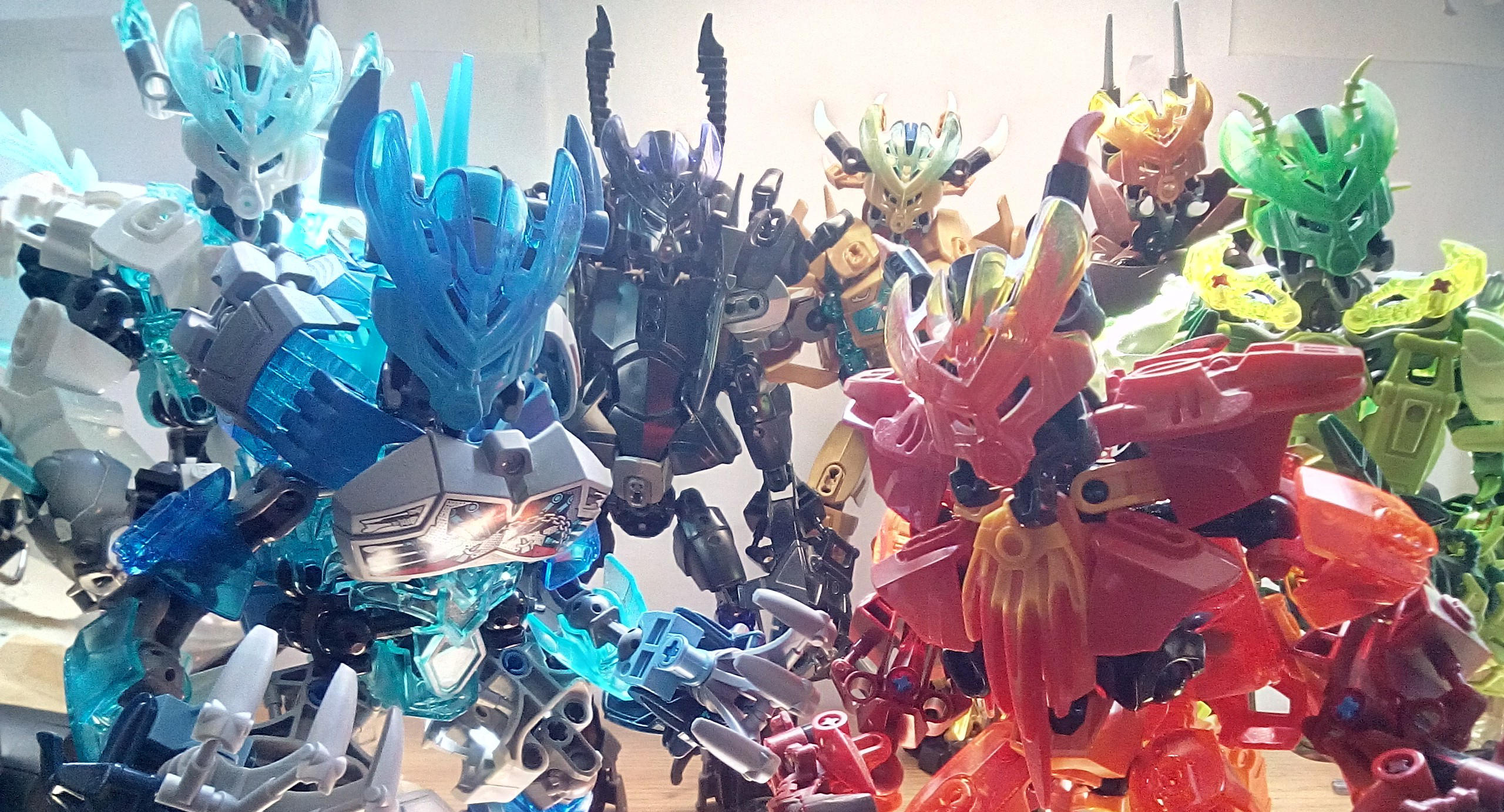 [BIONICLE] All my Elemental Demons by Elphin-Zephyr on DeviantArt