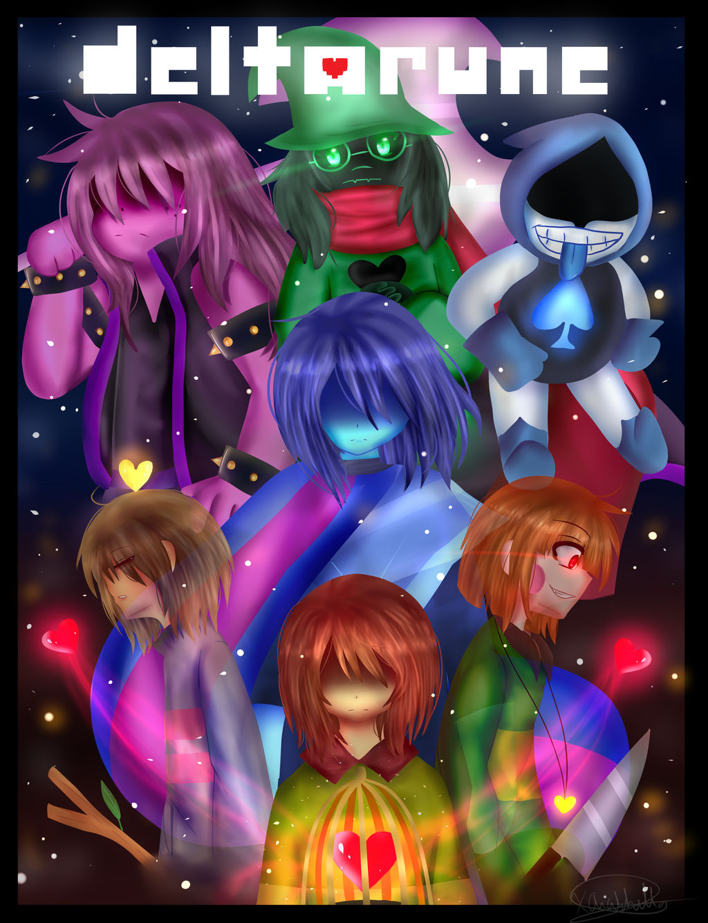 Deltarune Poster By Blorick1206rrg On Deviantart