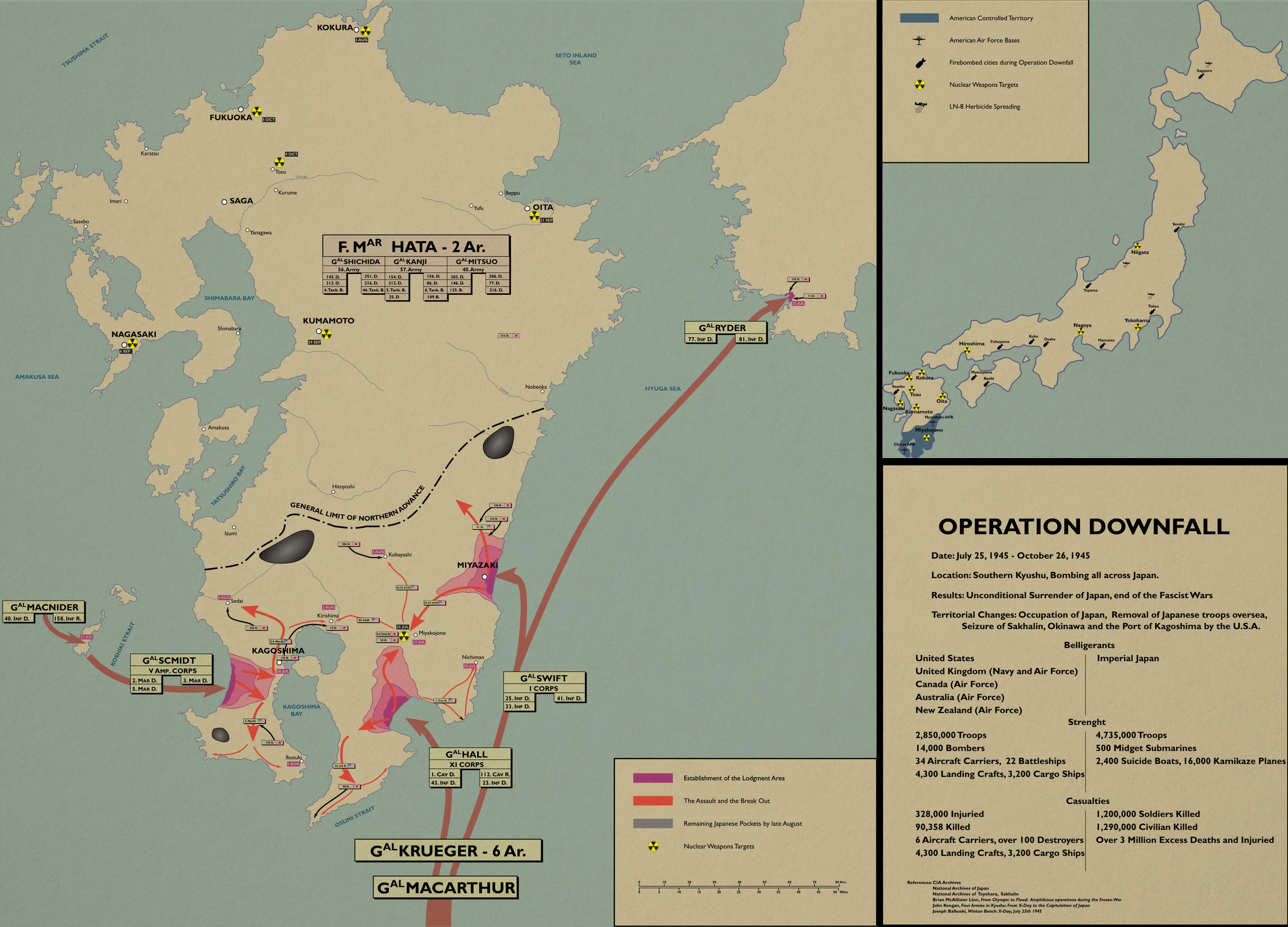 Thousand Week Reich - Operation Downfall, 1945 by TheKutKu on DeviantArt