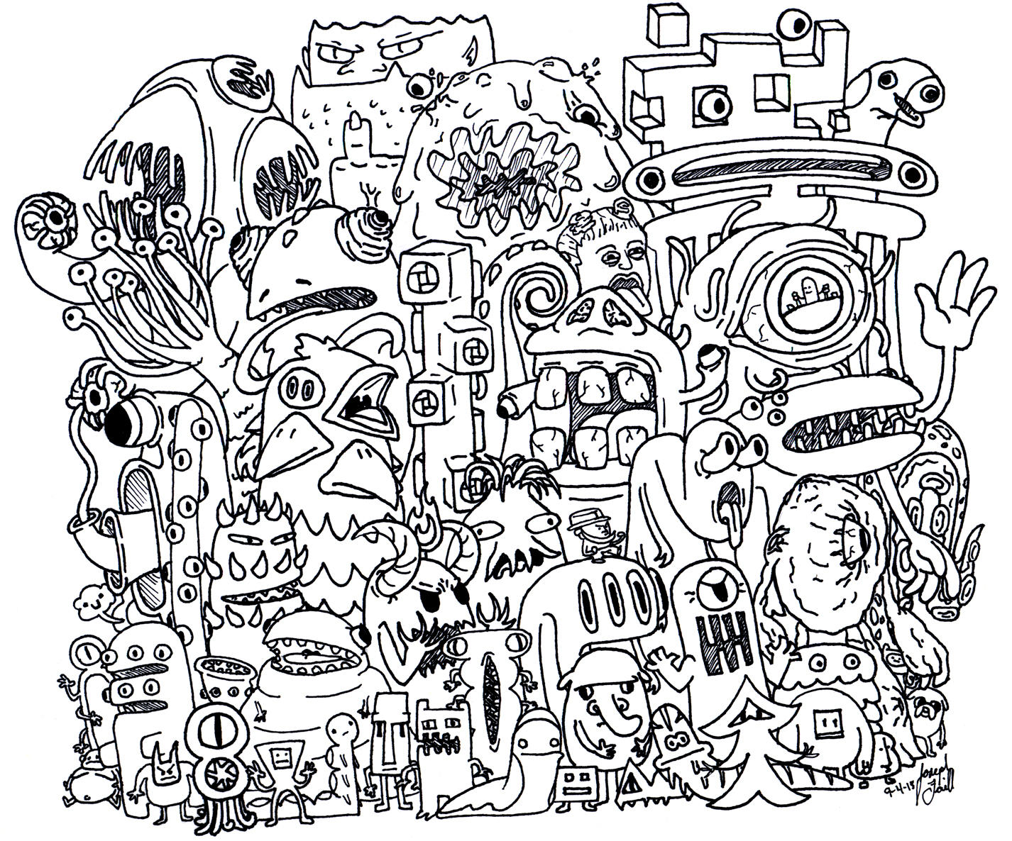 Monster Collage by JoePhatty on DeviantArt