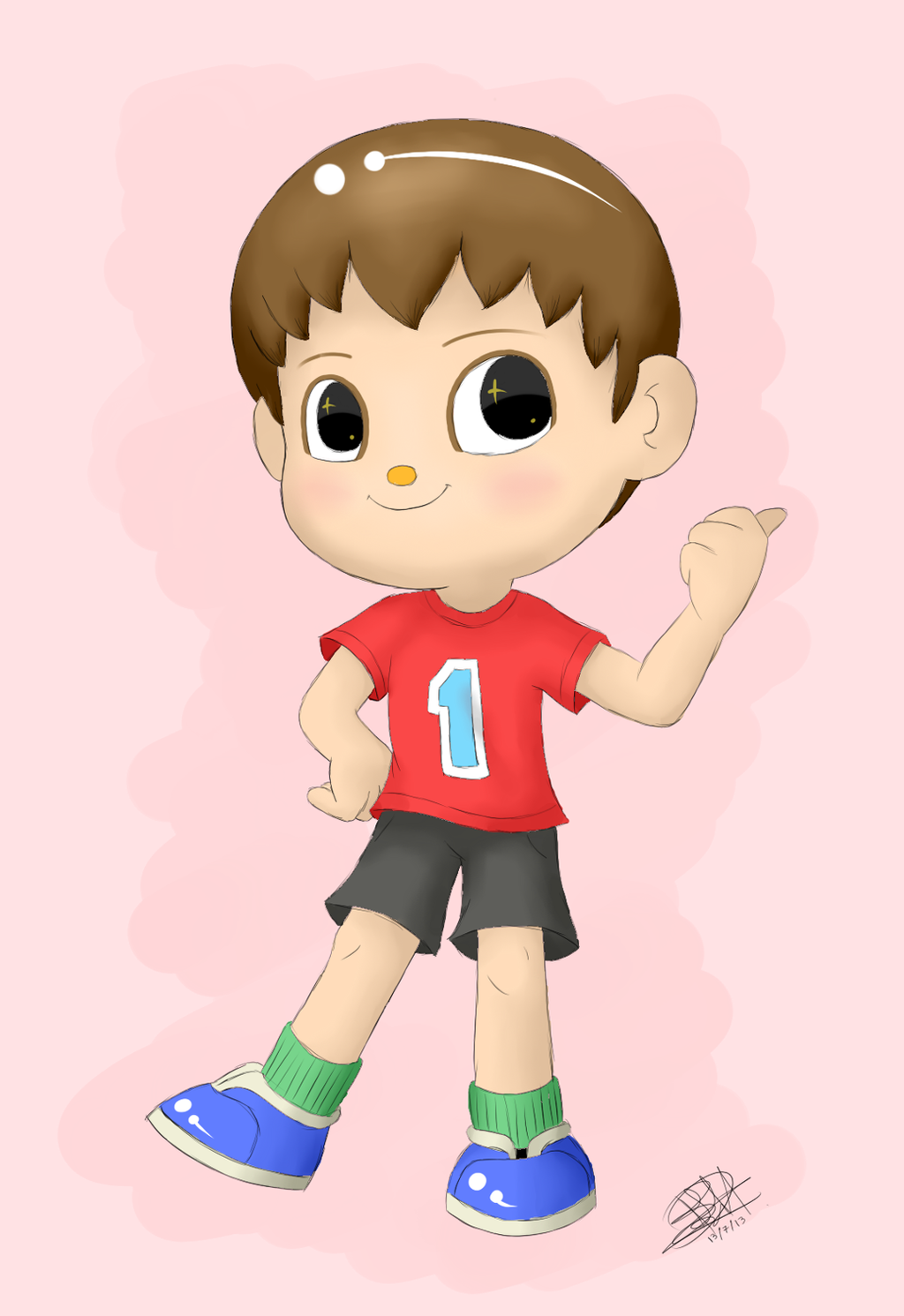 Sugar Rush kids: Villager by Estefanoida on DeviantArt