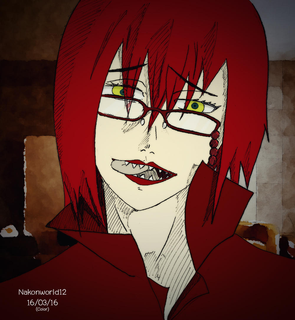 Grell Sutcliff - Short Hair (Color) by NWorld12 on DeviantArt