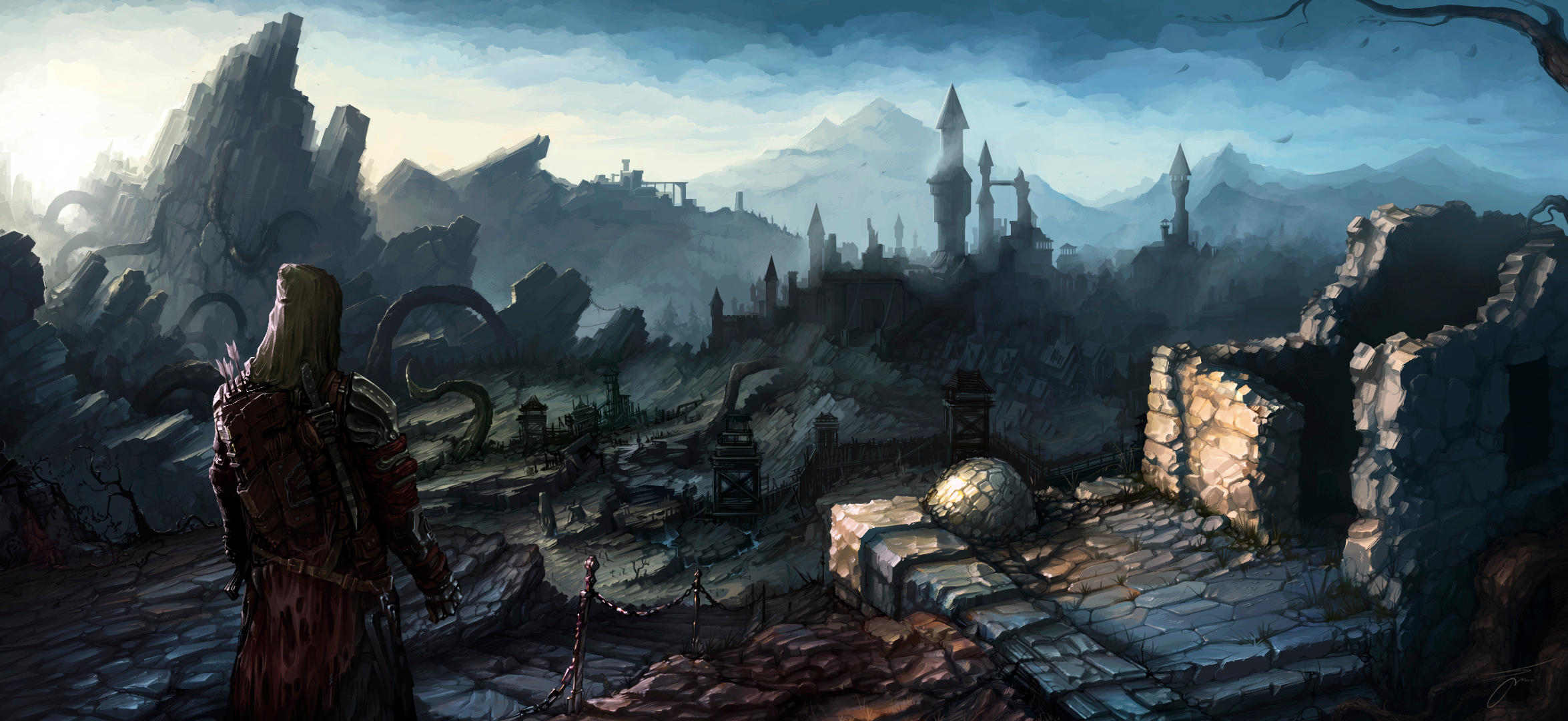 Dark lands by Bzitz on DeviantArt
