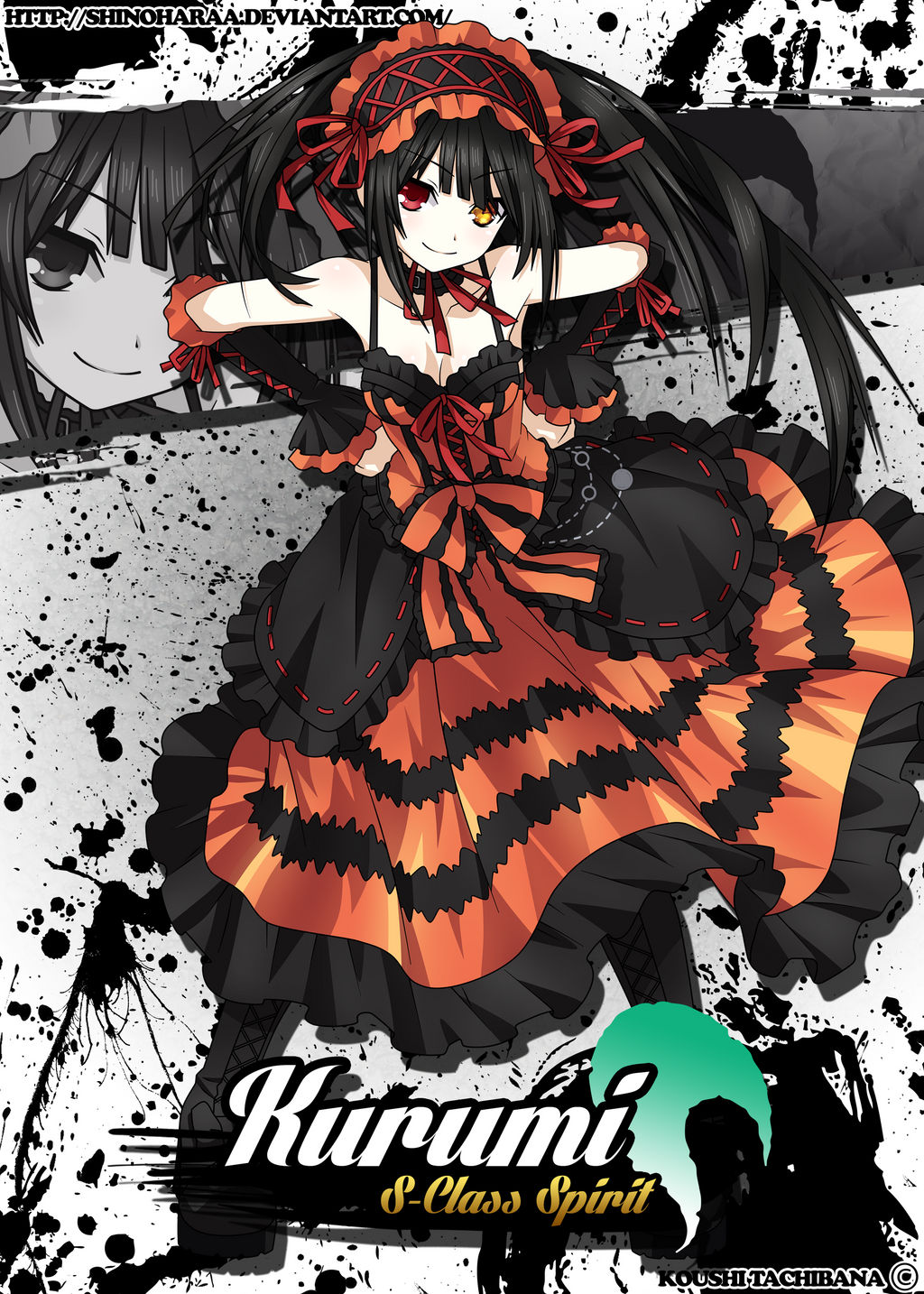 Kurumi Tokisaki by Shinoharaa on DeviantArt