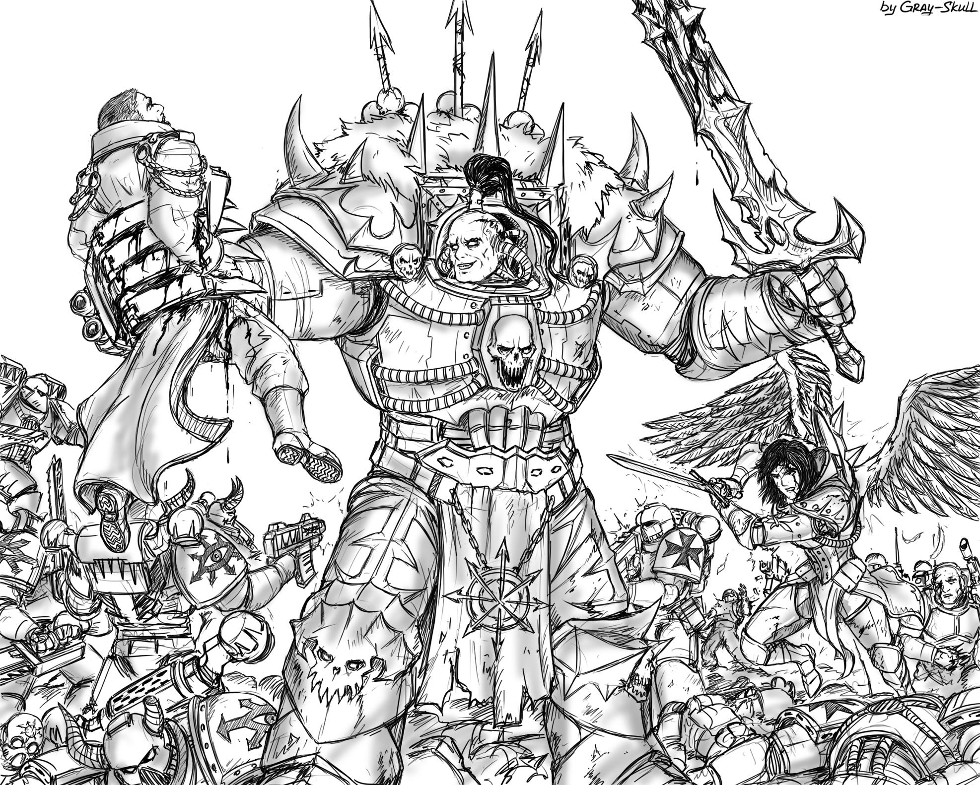 Fall of Cadia by Gray-Skull : r/ImaginaryWarhammer