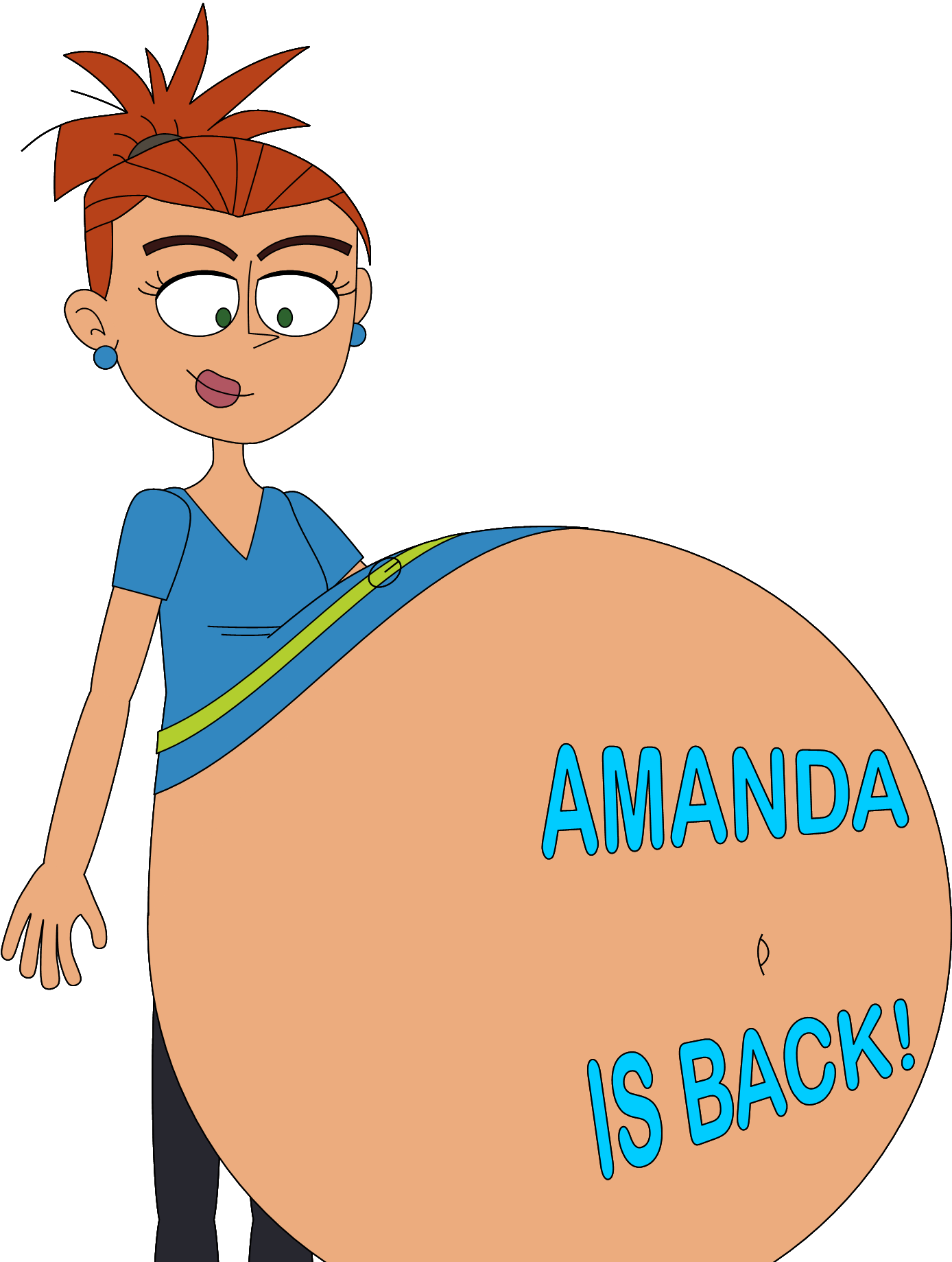 Amanda is Back! by Angry-Signs on DeviantArt