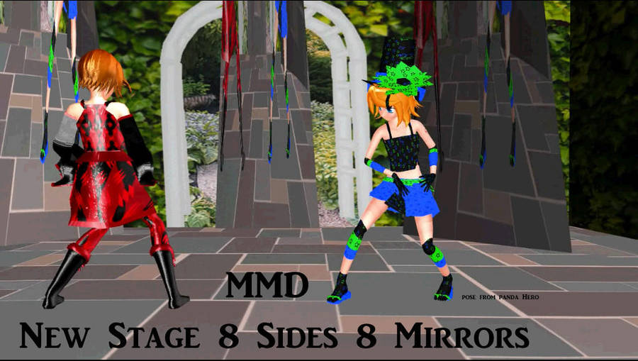 MMD Stage 8 Sides 8 Mirrors by mbarnesMMD on DeviantArt