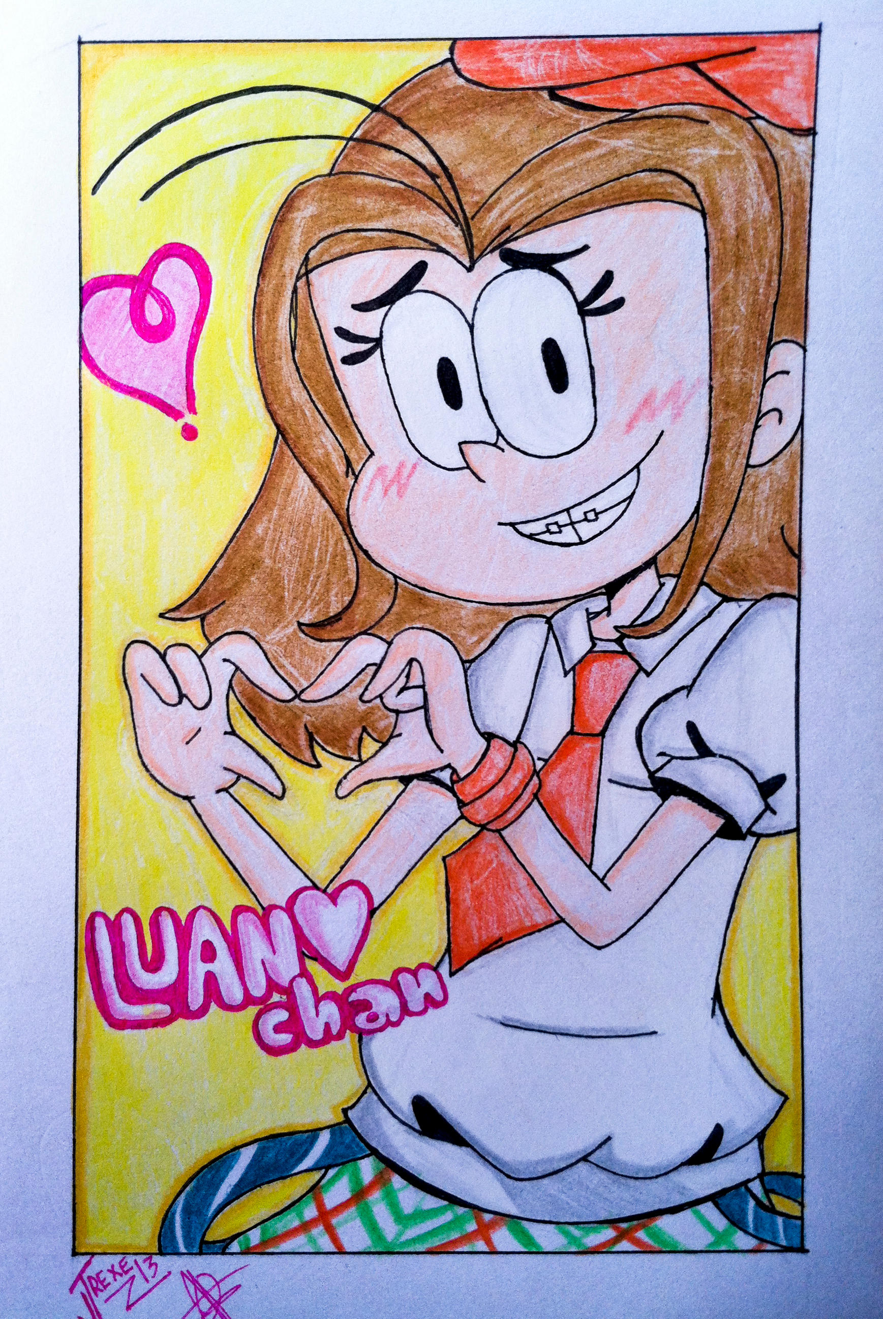 TLH x Pop'n Music: Luan Loud as Rie-chan by JayTrexe on DeviantArt