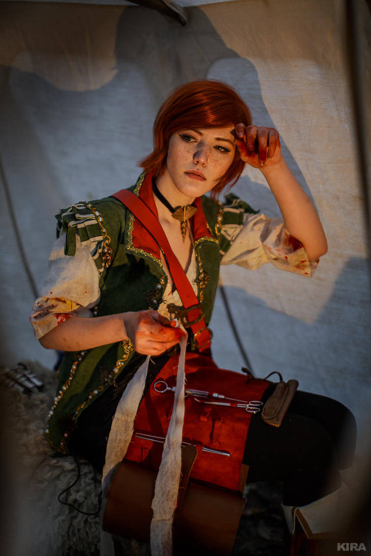 Sorceresses party (Witcher cosplay frame 4) by Lyumos on DeviantArt