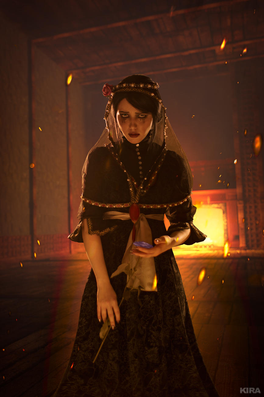 Sorceresses party (Witcher cosplay frame 5) by Lyumos on DeviantArt