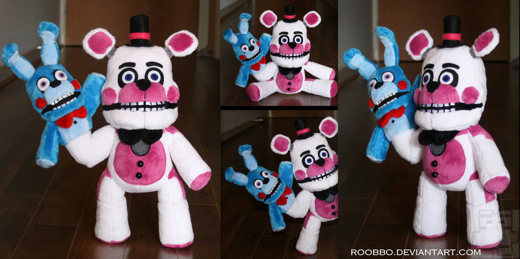 FNAF Sister Location - Funtime Freddy - Plush by roobbo on DeviantArt