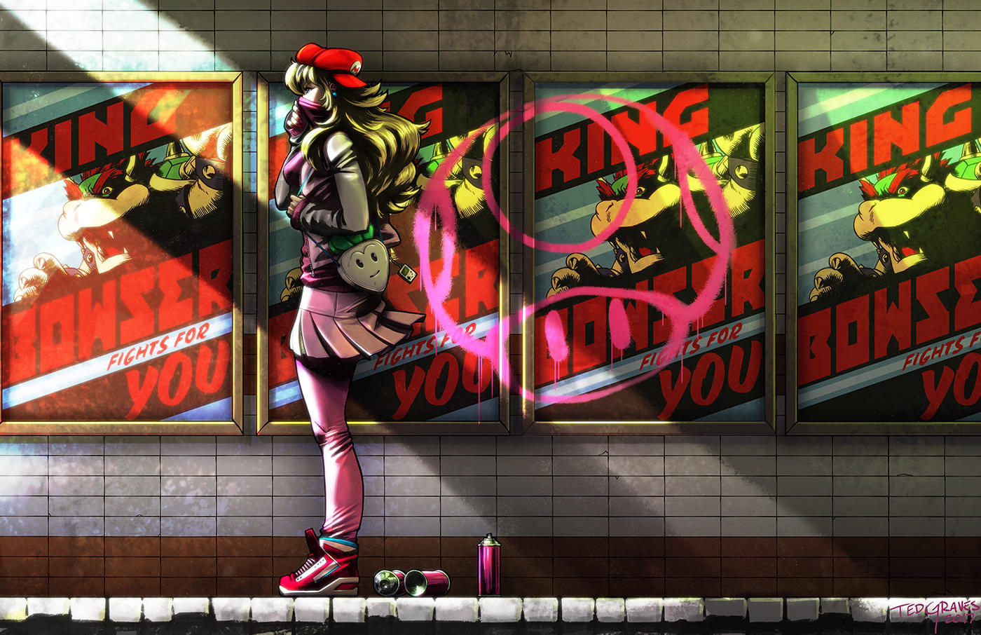 Freedom Fighter Princess Peach by Zombie-Graves on DeviantArt