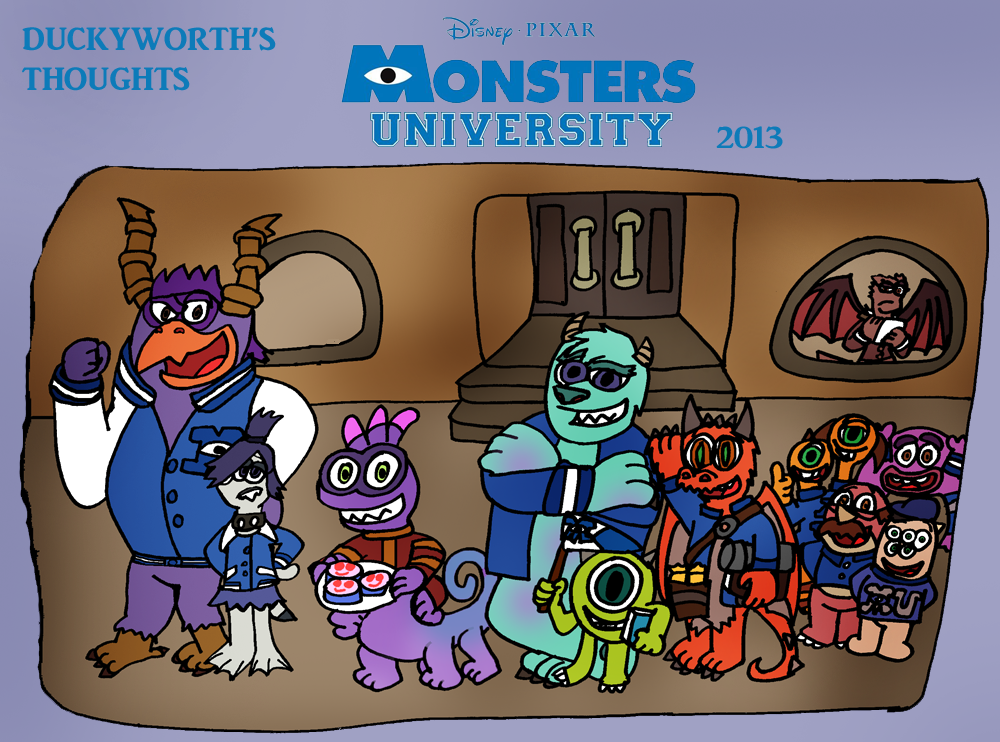DT 96 - Monsters University by Duckyworth on DeviantArt