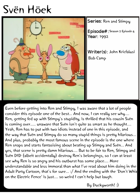 Sven Hoek 1001 Animations by Duckyworth on DeviantArt