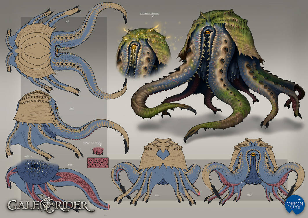 Galerider Concept Art Kraken by OA-Developer on DeviantArt