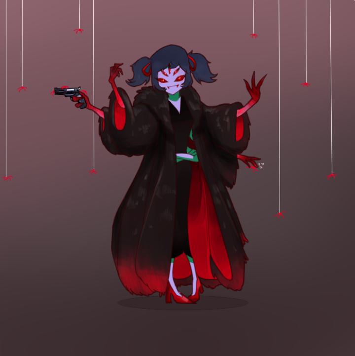 Underfell Muffet by KillRUvicsTubeS on DeviantArt