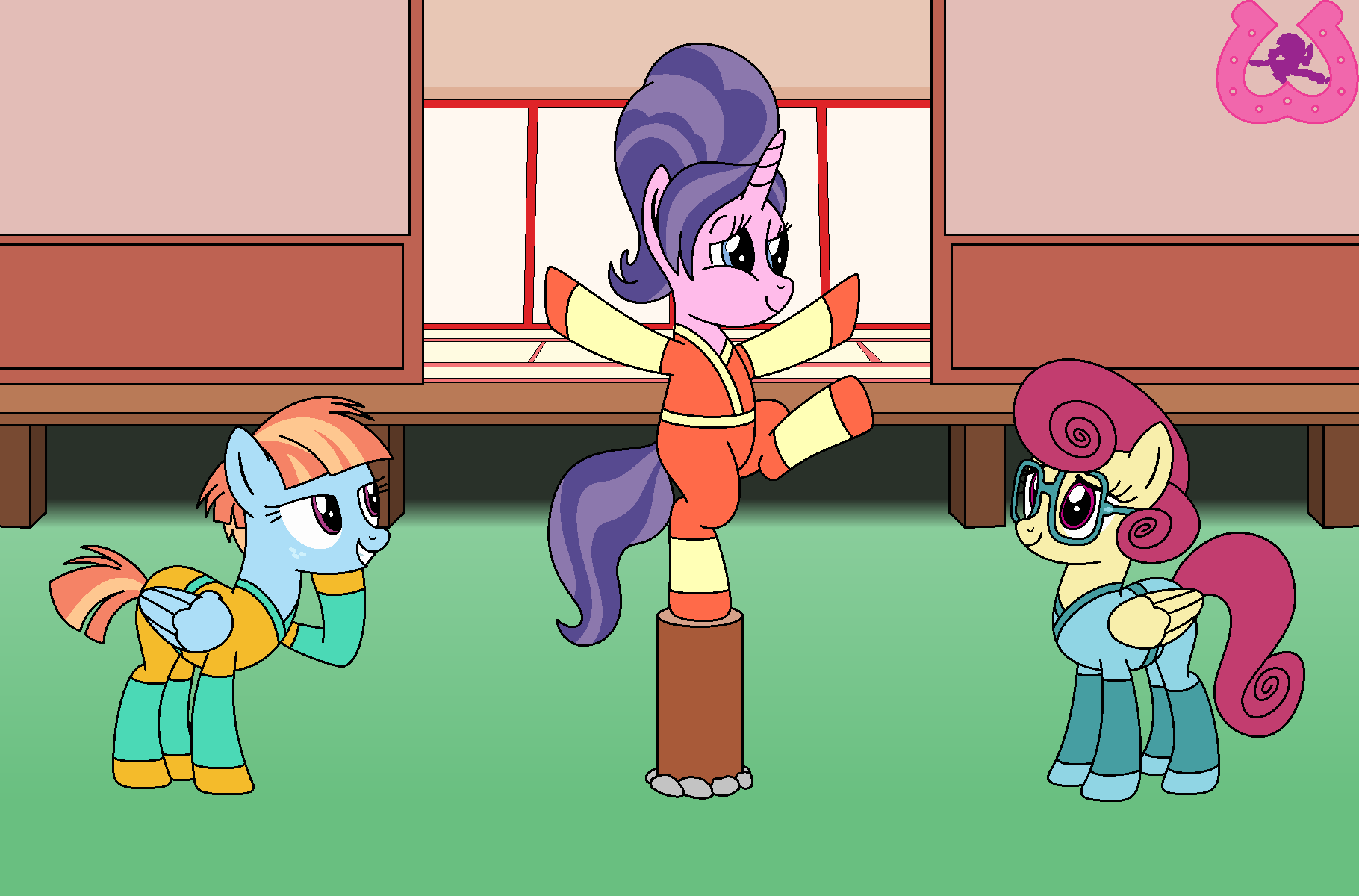 Pwny-fu: A mother's balance act by author92 on DeviantArt