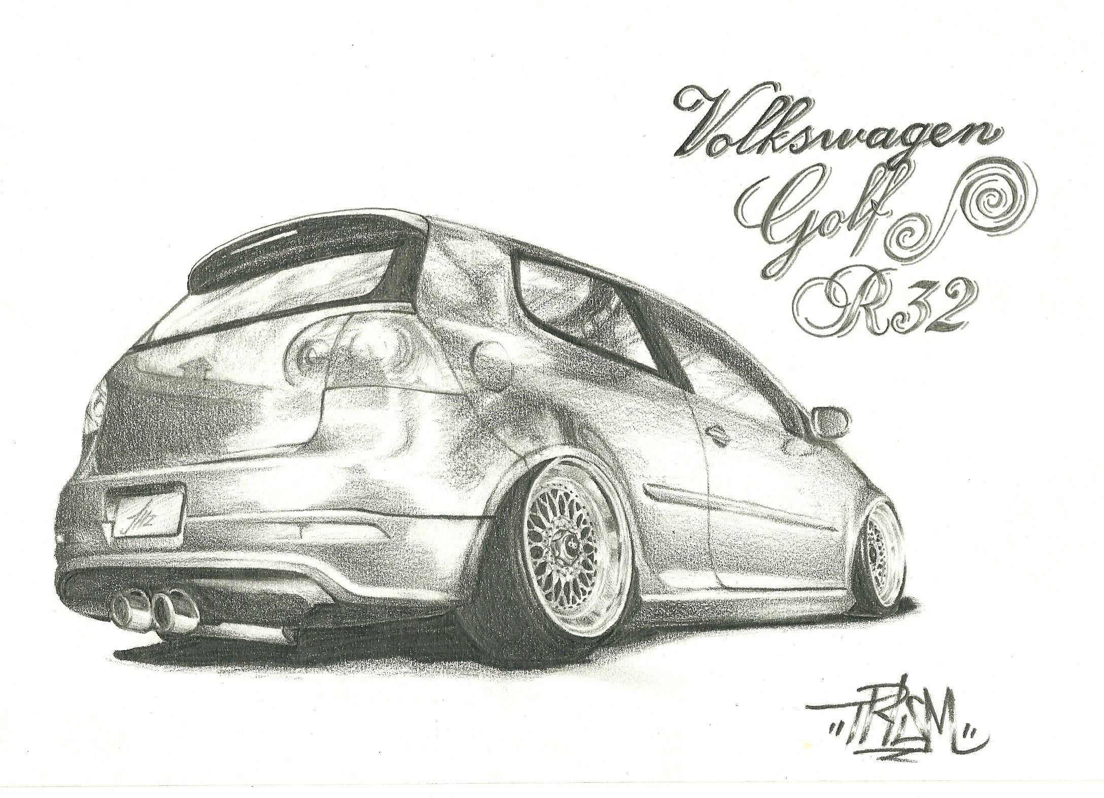 Volkswagen Golf R32 by Trism28 on DeviantArt