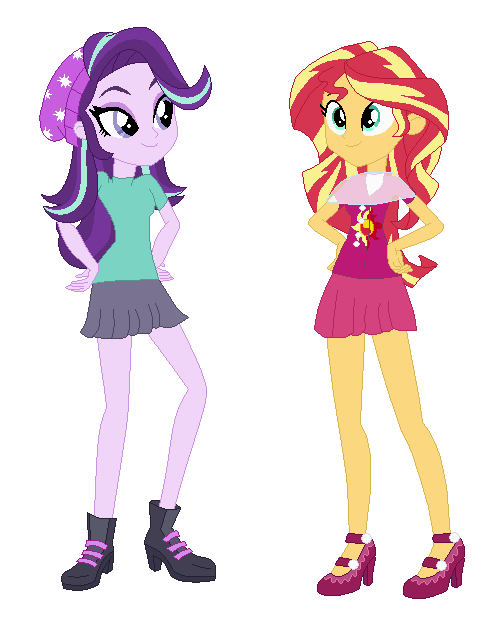Starlight Glimmer And Sunset Shimmer My Version by STARWAR26 on DeviantArt