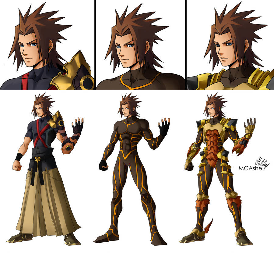 Terra KH Armor / clothes versions by MCAshe on DeviantArt
