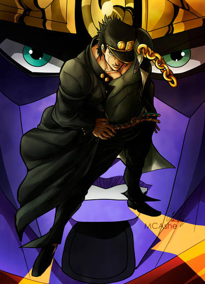 Jotaro Kujo - Star platinum by MCAshe on DeviantArt
