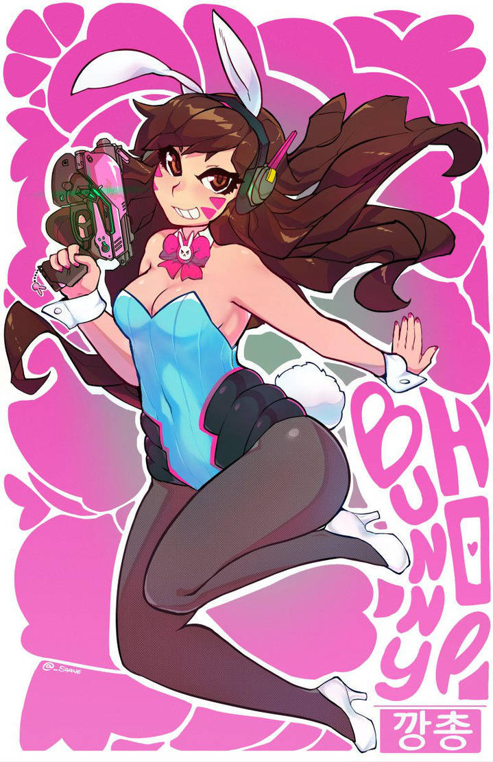 Overwatch Dva By Saane On Deviantart