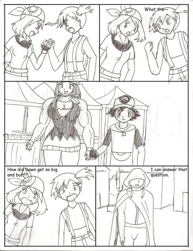 Pokemon Growth Mayhem Comic Pg2 by GrandMasterLucilious on DeviantArt