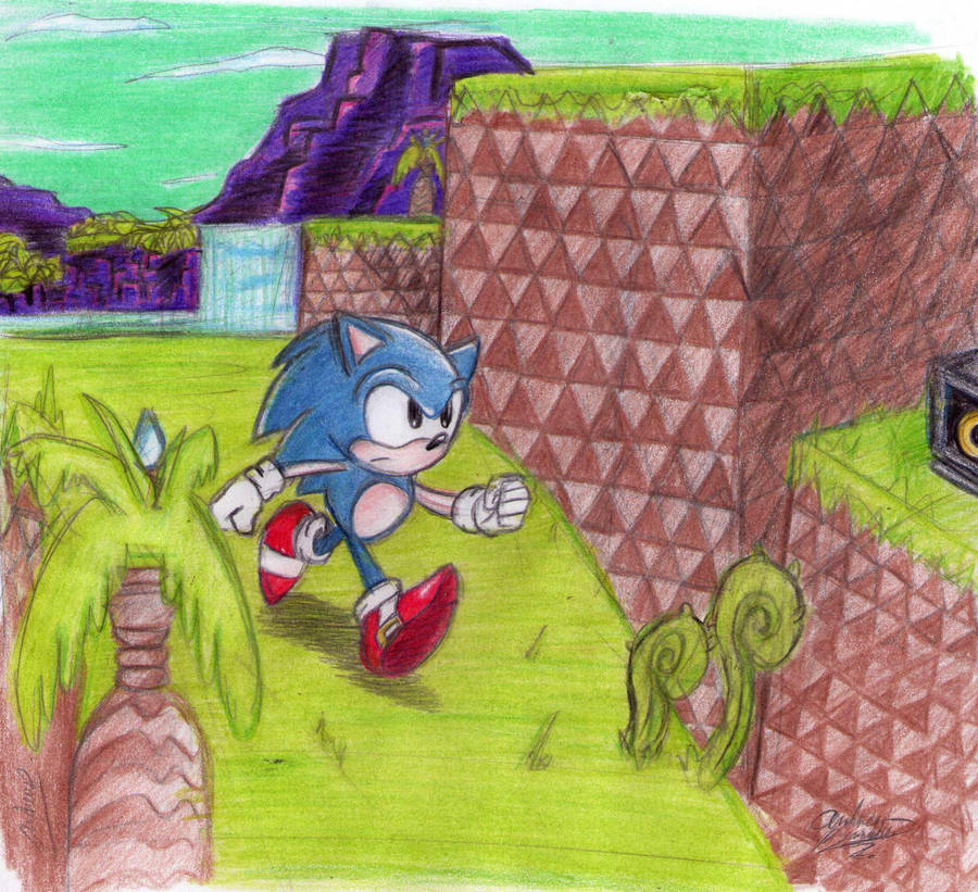 Sonic CD - PalmTree Panic in the 'PAST' by Reallyfaster on DeviantArt