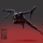 Zebesian Space Pirate gray by AzakaChi-RD-17 on DeviantArt