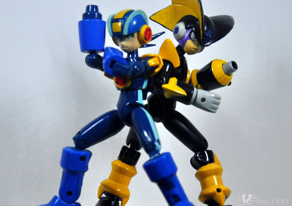 Rockman.EXE and Forte.EXE by PixelFreelancer on DeviantArt